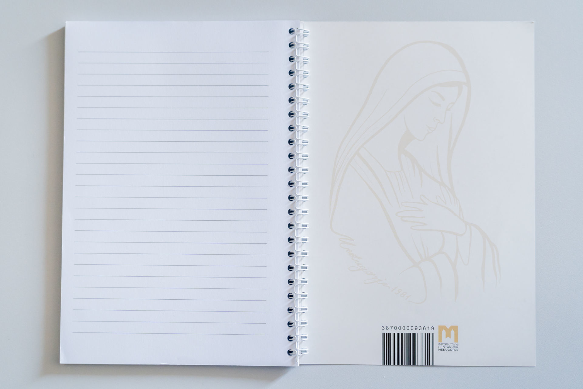 Medjugorje notebook A5 | Official Parish Medjugorje Webshop